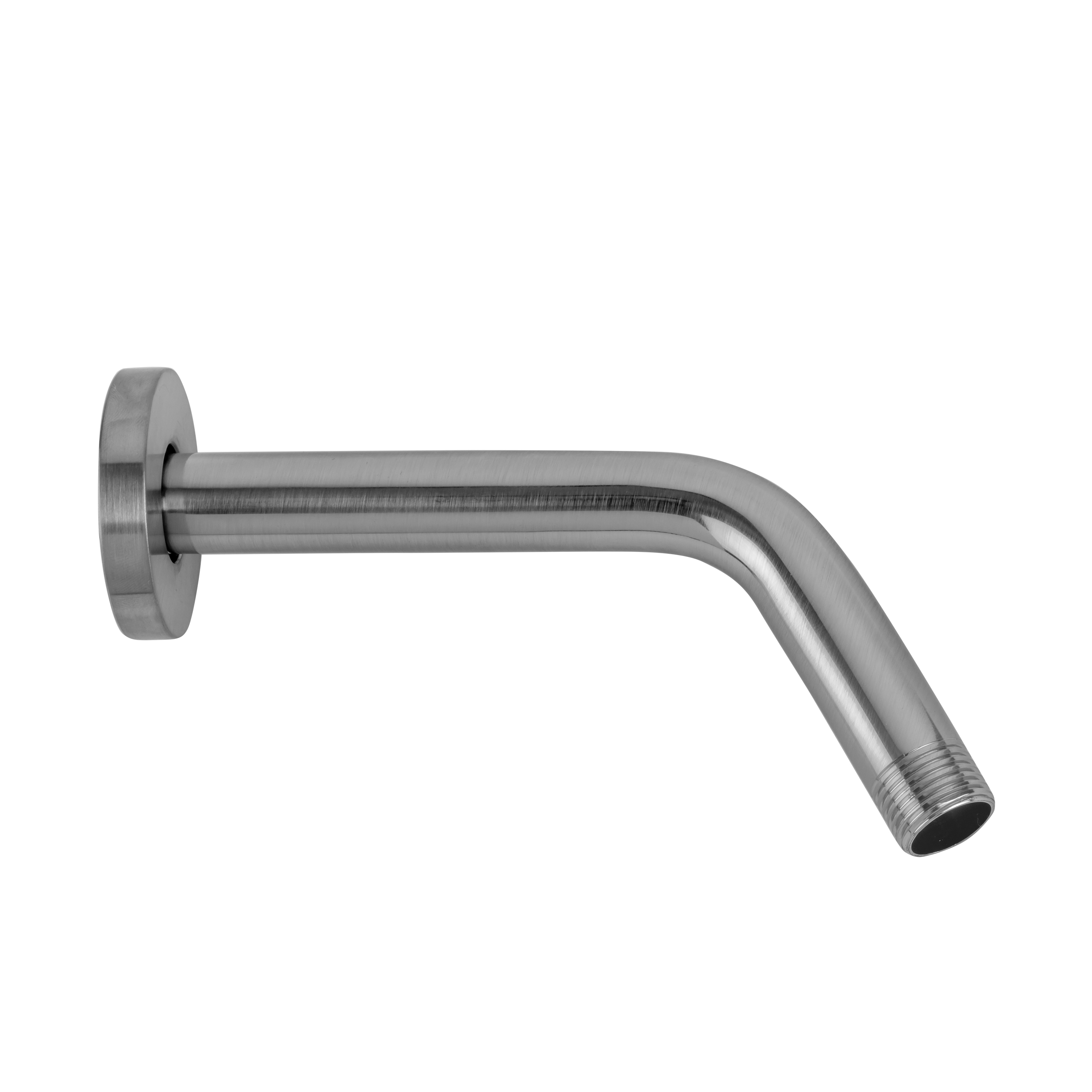 Jaclo :: 8" 60° Brass Showerarm with Contempo Escutcheon