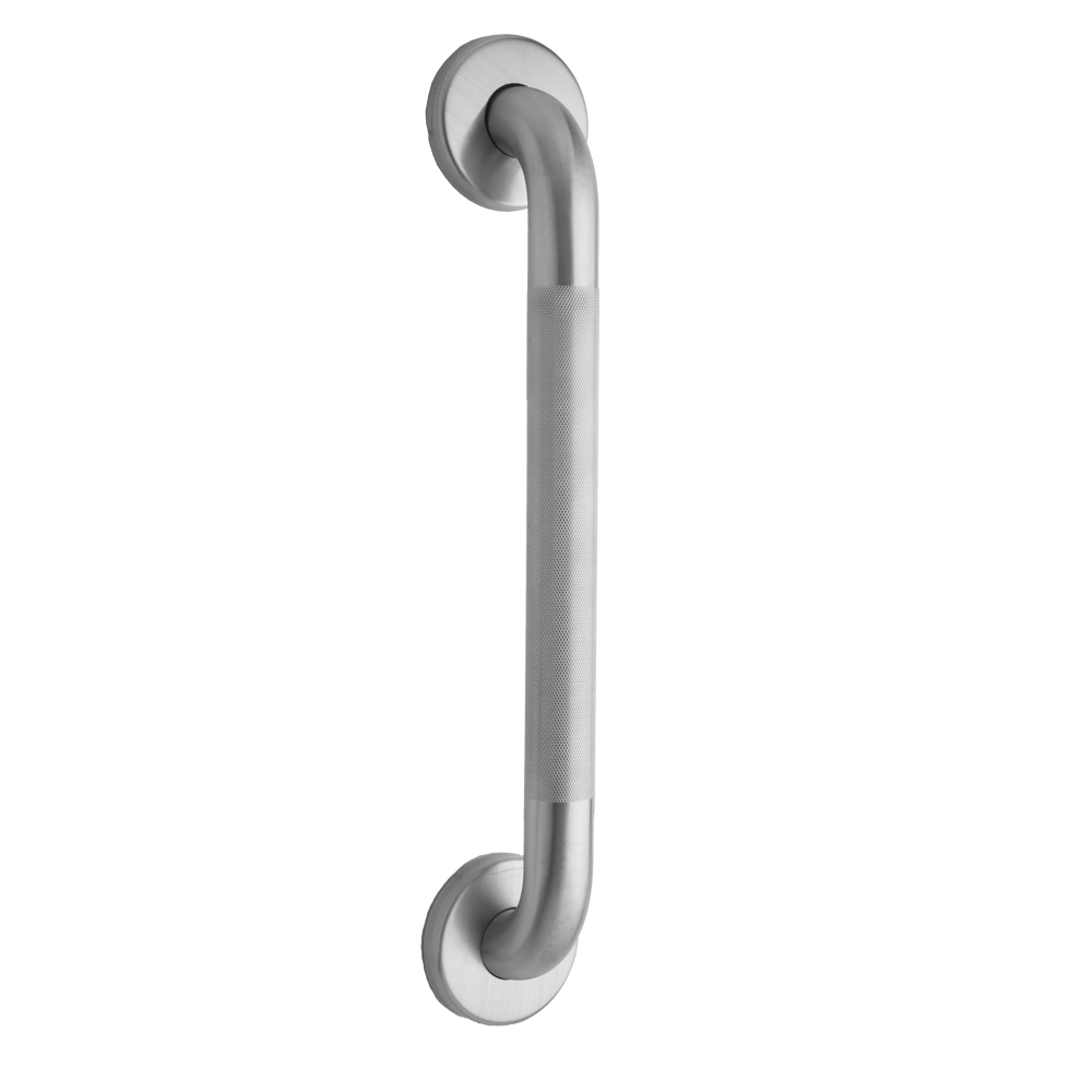Jaclo :: 30" Knurled Stainless Steel Commercial 1 ½” Grab Bar (with Concealed Screws)